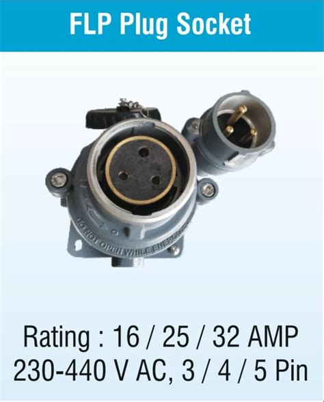 Flameproof Weatherproof Single Plug Socket At ₹ 1350piece Ahmedabad