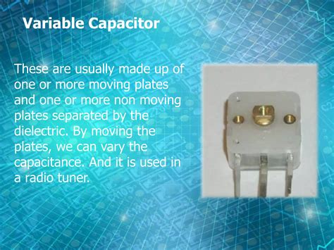 Capacitor And Principle Of Capacitors Pptx