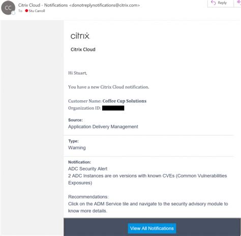 Managing Citrix Adc Vulnerabilities With Citrix Adm Security Advisory Stuart