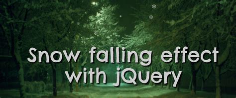 top jquery christmas plugins to decorate your website