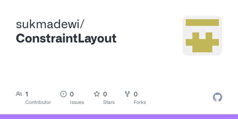 Github Sukmadewiconstraintlayout