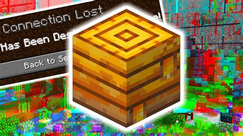 How To Crash Minecraft Servers With Block Youtube