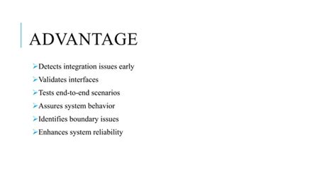 Integration Testing In Software Development Pptx
