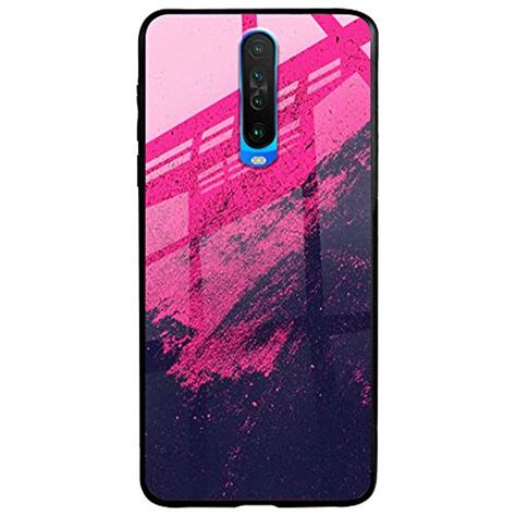 Casolite Slim Designer Glass Series For Poco X2 Back Cover Customised