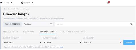 Technical Tip Fortigatefortios Upgrade Path Fortinet Community