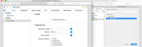 Ios Info Plist Utility Error Info Plist Couldn T Be Opened Because