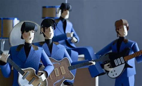 I Want One Paper Made John Paul Ringo And George « Papercraft