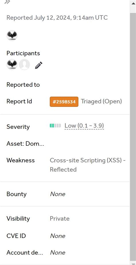 My Xss Bug Triaged In Hackerone Program Rajeev Maurya Posted On The Topic Linkedin