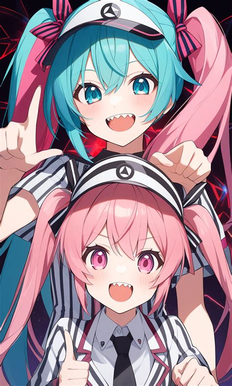 Miku And Teto Wallpapers Wallpaper Cave