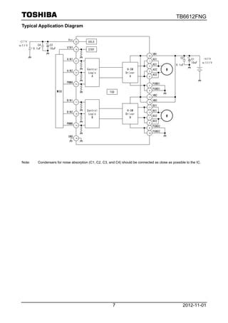 Tb Fng Driver Dual Motor PDF Consumer Electronics Technology Computing