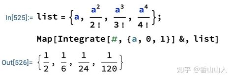 Mathematica Map功能的几个简单应用 知乎