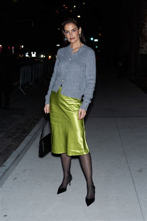 Every Katie Holmes Outfit From Nyfw Fall 2024 Fashion Shows