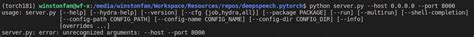 Cannot Run Inference Server · Issue 642 · Seannarendeepspeechpytorch