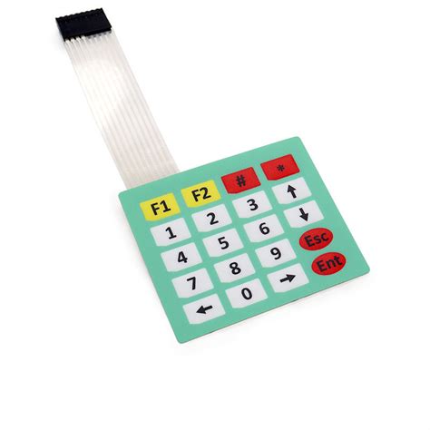 Large Button 4 41 43 44 5 Matrix Keyboard Mcu External Expansion Keyboard Membrane