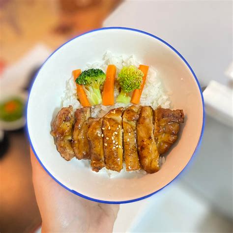 ข้าวหน้าไก่เทอริยากิ 15 Brix