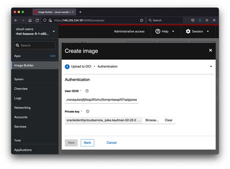 Build And Launch Red Hat Enterprise Linux Images In Oracle Cloud