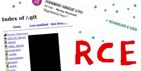 Belarchaoui Youcef On Linkedin 10 000 Bounty For Exposed Git To Rce