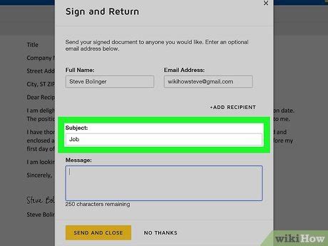 Ways To Add A Digital Signature In An MS Word Document WikiHow