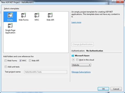 Your First ASP Net MVC Application Dot Net Odyssey