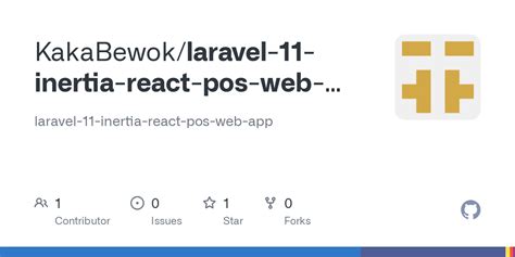 github kakabewok laravel 11 inertia react pos web app laravel 11