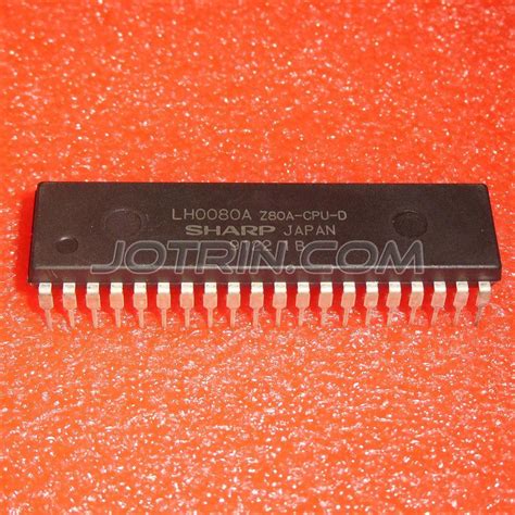 Lh0080a Z80a Cpu D Sharp Integrated Circuits Ics Jotrin Electronics