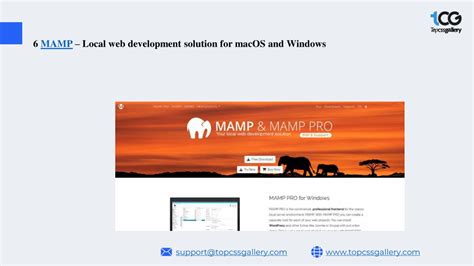 ppt top 10 web development platform for a web developer powerpoint