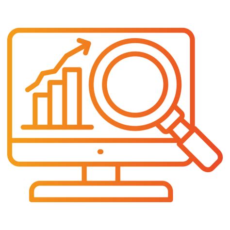 Icône De Analyse Generic Gradient Outline Icône De Analyse Generic Gradient Outline