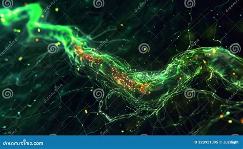Fluorescence Microscopy Image Revealing The Colocalization Of Dopamine