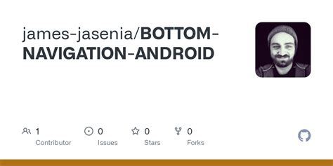 GitHub James Jasenia BOTTOM NAVIGATION ANDROID