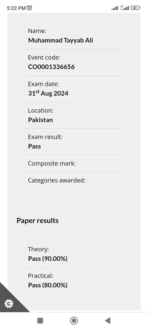 Muhammad Tayyab Ali On Linkedin Successfully Completed Bgas Grade 2