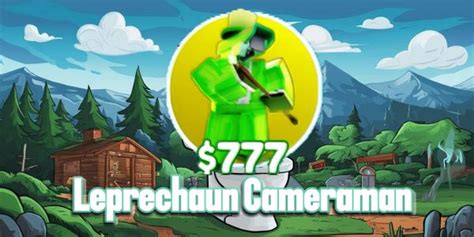 Beli Cameraman Leprechaun Cameraman Lep Toilet Tower Defense Ttd