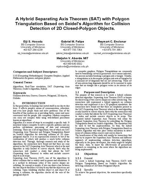 Sample Acm Research Format Pdf