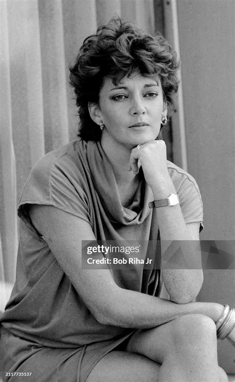 Actress Sarah Douglas Photo Shoot August 24 1983 In Los Angeles