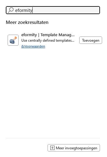 Installation Via The Built In Microsoft Appsource Eformity Documentation
