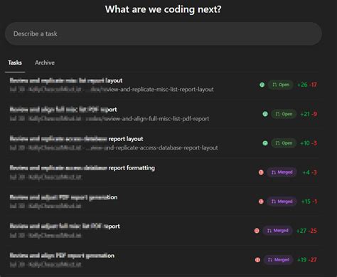 Codex Cloud Tasks Status Stuck At Open But Have Been Merged Coding With Chatgpt Openai