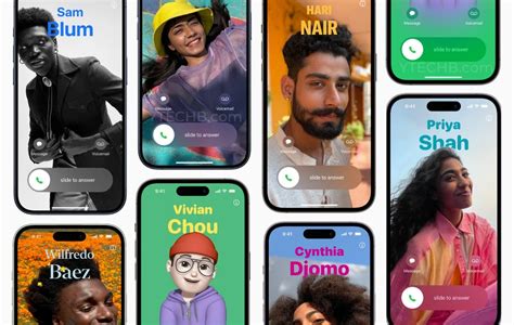 如何在 Iphone 上设置和自定义联系人海报 [ios 17]