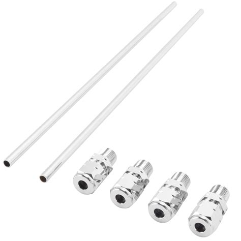 Cycle Standard Rocker Oil Lines Chrome 1957 85 Harley Davidson
