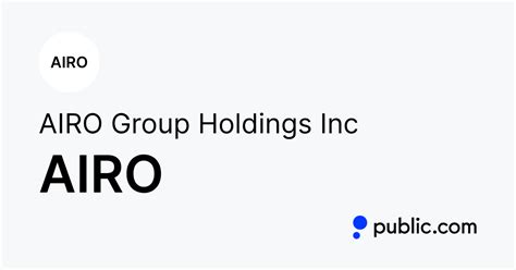 Buy Airo Stock Airo Stock Quote Today And Investment Insights