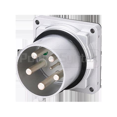 4p 400a High Current Panel Mounted Appliance Inlet Plug Part Ip67 380v