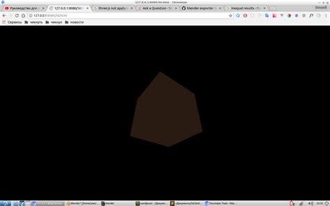 Blender Threejs Dont Apply Material Stack Overflow