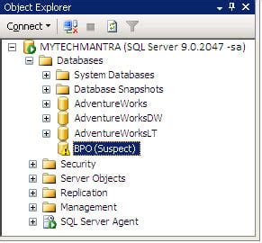 3 Quick Ways To Recover A Suspect MSDB Database In SQL Server