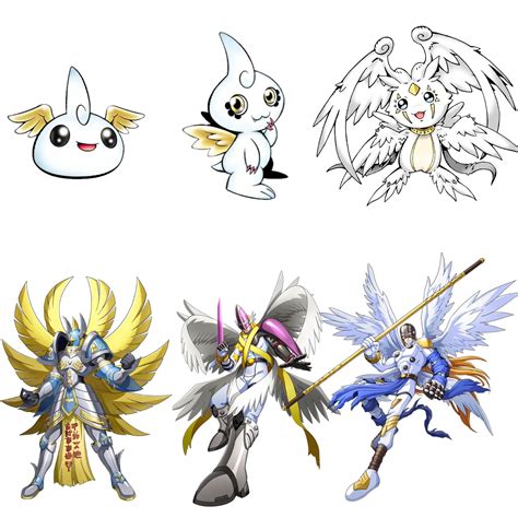 Angemon Evolution Chart