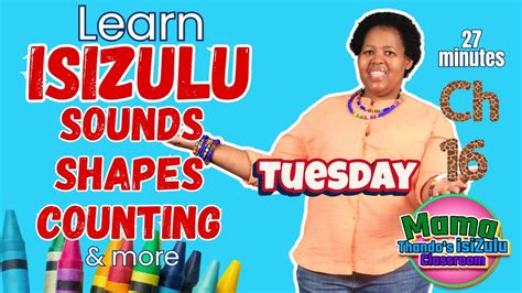 Interactive Isizulu Language Lesson Numbers Phonic Sounds Shapes