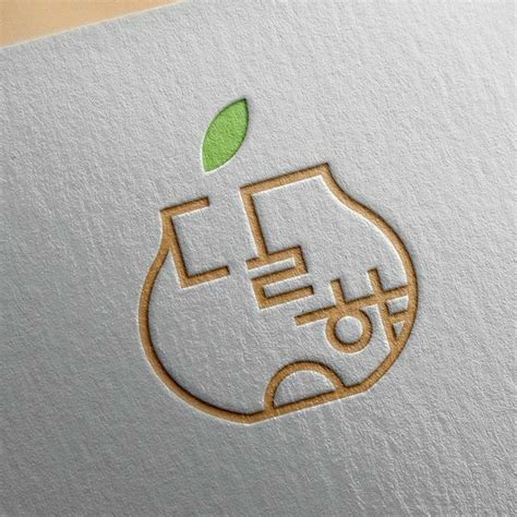 팀 방산자연꿀에 있는 Misoon Han님의 핀 로고 디자인 로고 손글씨 문구 로고 디자인 달콤한 로고 로고