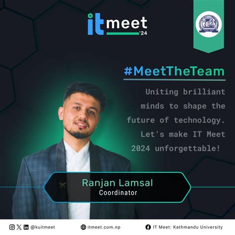 It Meet On Linkedin Meettheteam Itmeet24 Coordinator Itmeet
