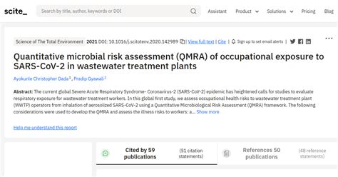 Quantitative Microbial Risk Assessment Qmra Of Occupational Exposure To Sars Cov 2 In