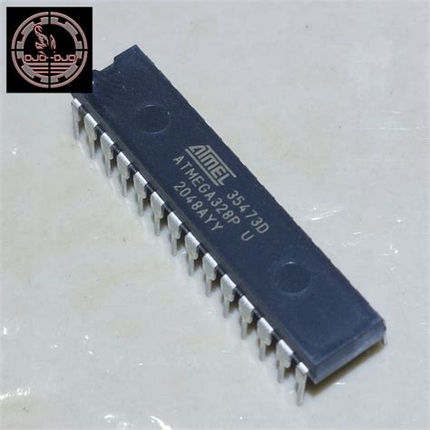 jual atmega328p u dip 28 atmega 328p atmega328p pu ic mcu 32kb flash