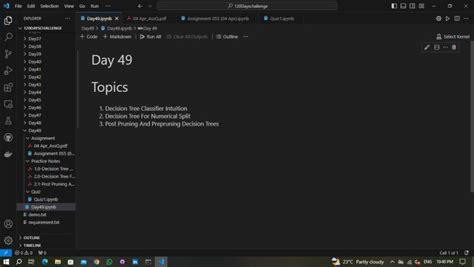 day 49 of the 120 day data science job challenge anil rupnar posted
