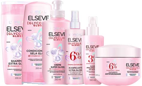 Kit Elseve Loréal Paris Glycolic Gloss Total Beleza Na Web Beleza Na Web Creme Para