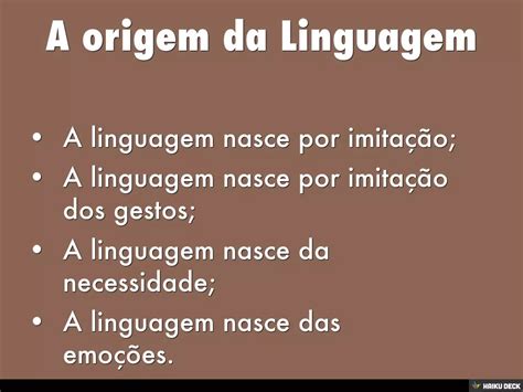 A Origem Da Linguagem Pdf